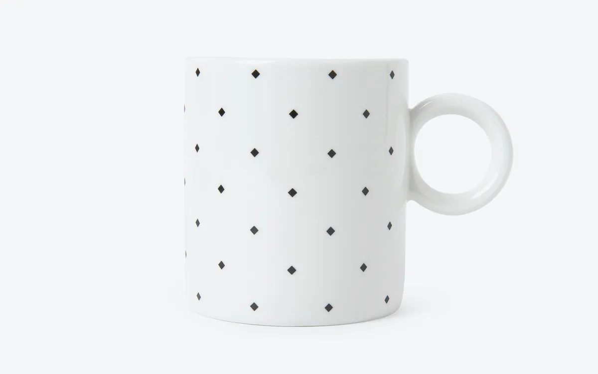 DIAMOND MUG – WHITE - 감도 깊은 취향 셀렉트샵 29CM