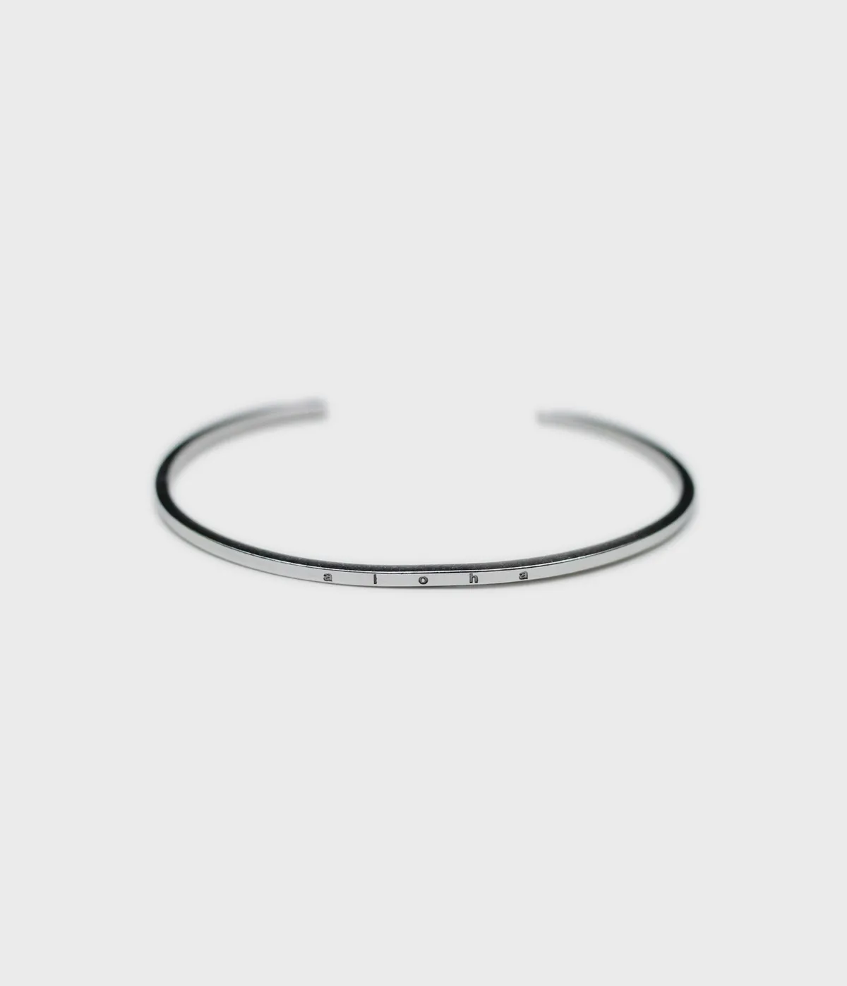 ALOHA BANGLE SILVER - 감도 깊은 취향 셀렉트샵 29CM