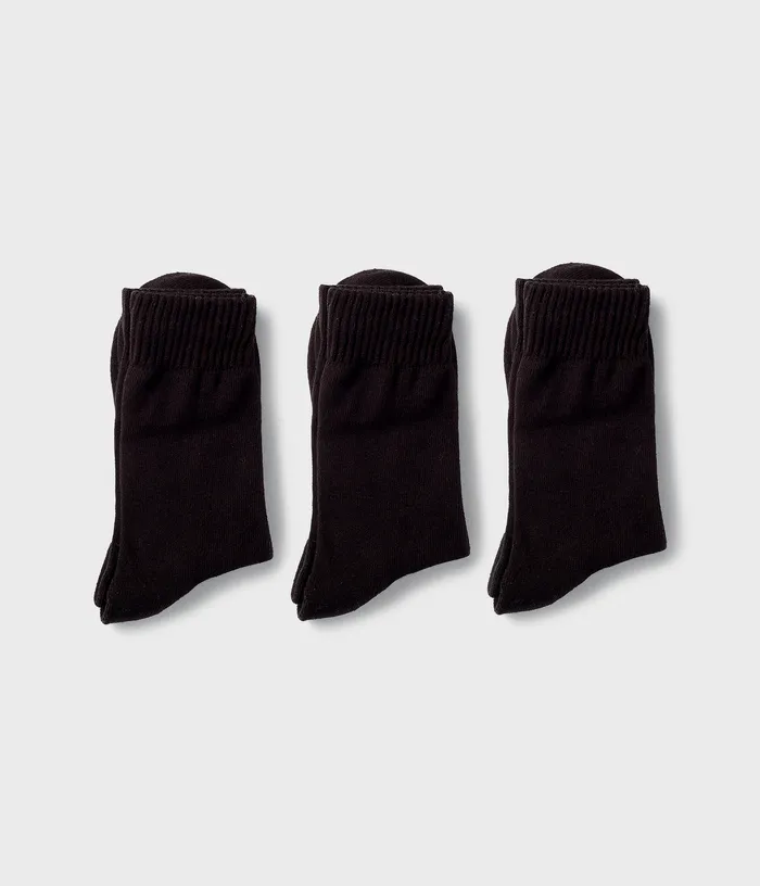[3PACK] 1507 베이직 애슬레틱 삭스 - 블랙 - 감도 깊은 취향 셀렉트샵 29CM