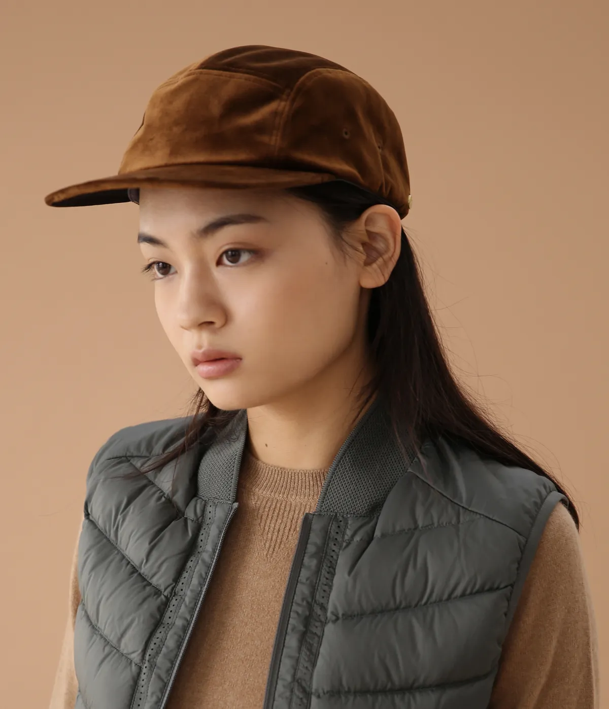 JET CAP / VELVET / MINK BROWN - 감도 깊은 취향 셀렉트샵 29CM