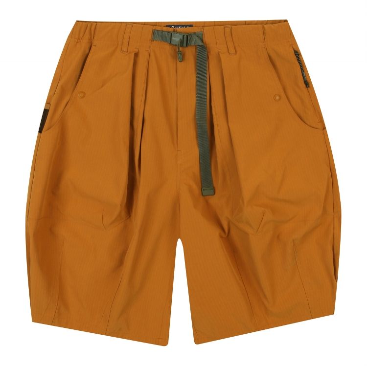 BELTED MULTI POCKET BALLOON SHORTS MUSTARD_FP2WP70U - 감도 깊은 취향 셀렉트샵 29CM