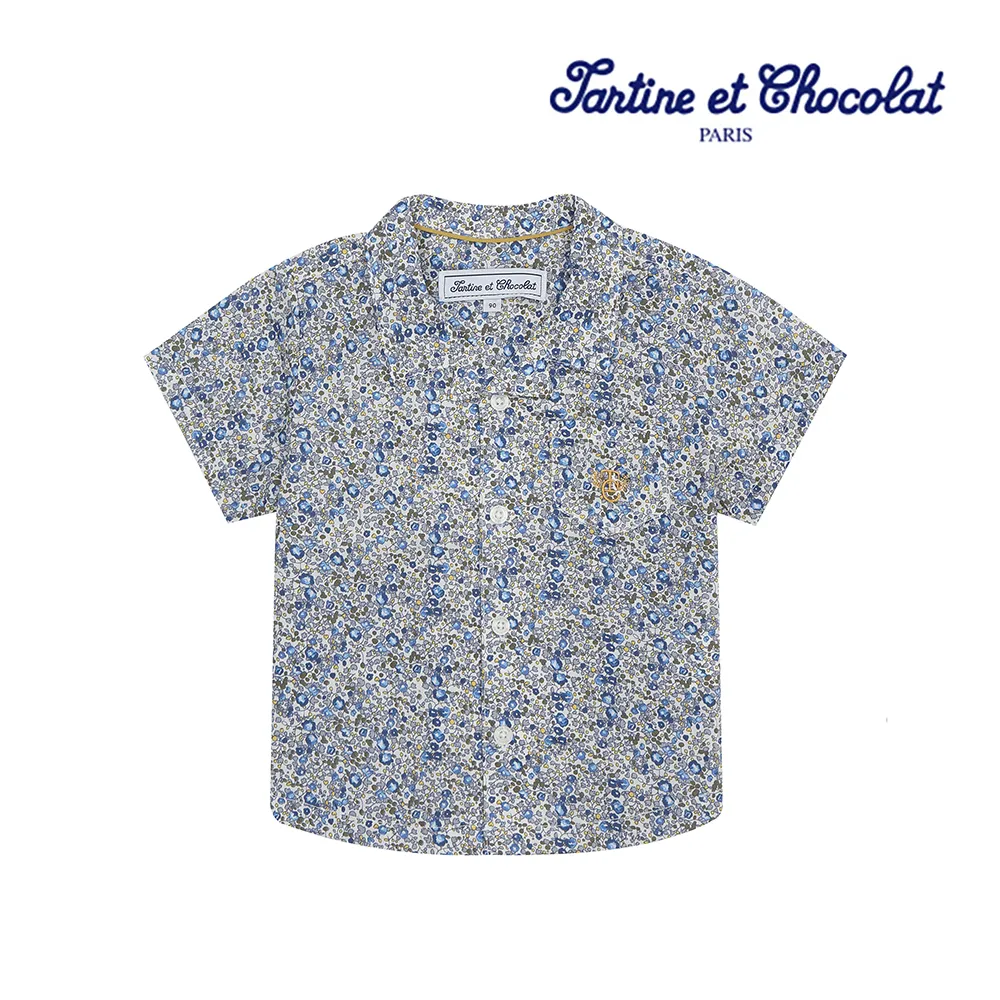 TC)BS레이플라워반팔셔츠 - 감도 깊은 취향 셀렉트샵 29CM