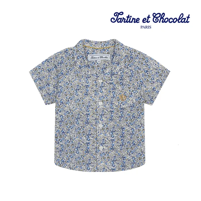 TC)BS레이플라워반팔셔츠 - 감도 깊은 취향 셀렉트샵 29CM