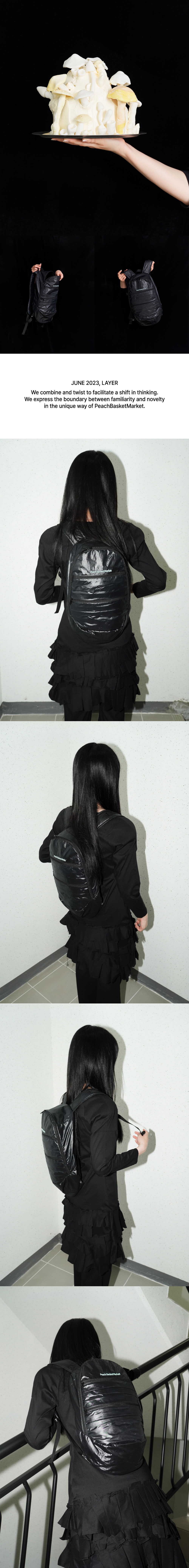 Layer Backpack (black) - 감도 깊은 취향 셀렉트샵 29CM