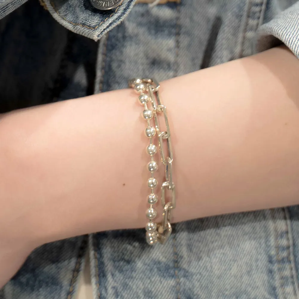 HR 153B_Silver Chain Bracelet (Silver 925) - 감도 깊은 취향 셀렉트샵 29CM