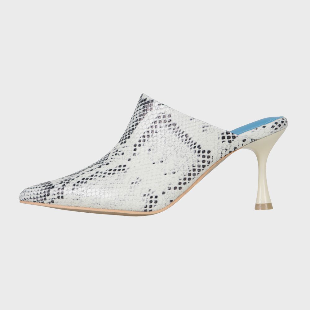 BOOTIE MULE -ICE PYTHON (7CM) - 감도 깊은 취향 셀렉트샵 29CM