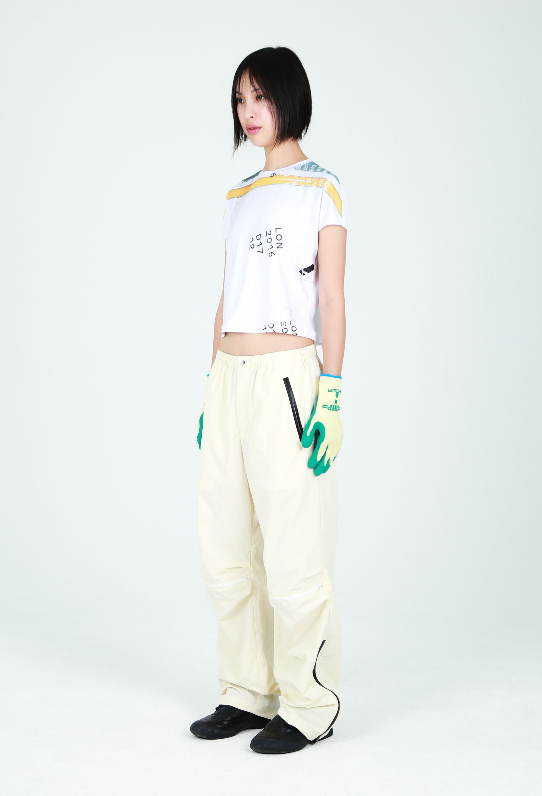 Pipe CROP JERSEY T-SHIRTS (WHITE) - 감도 깊은 취향 셀렉트샵 29CM