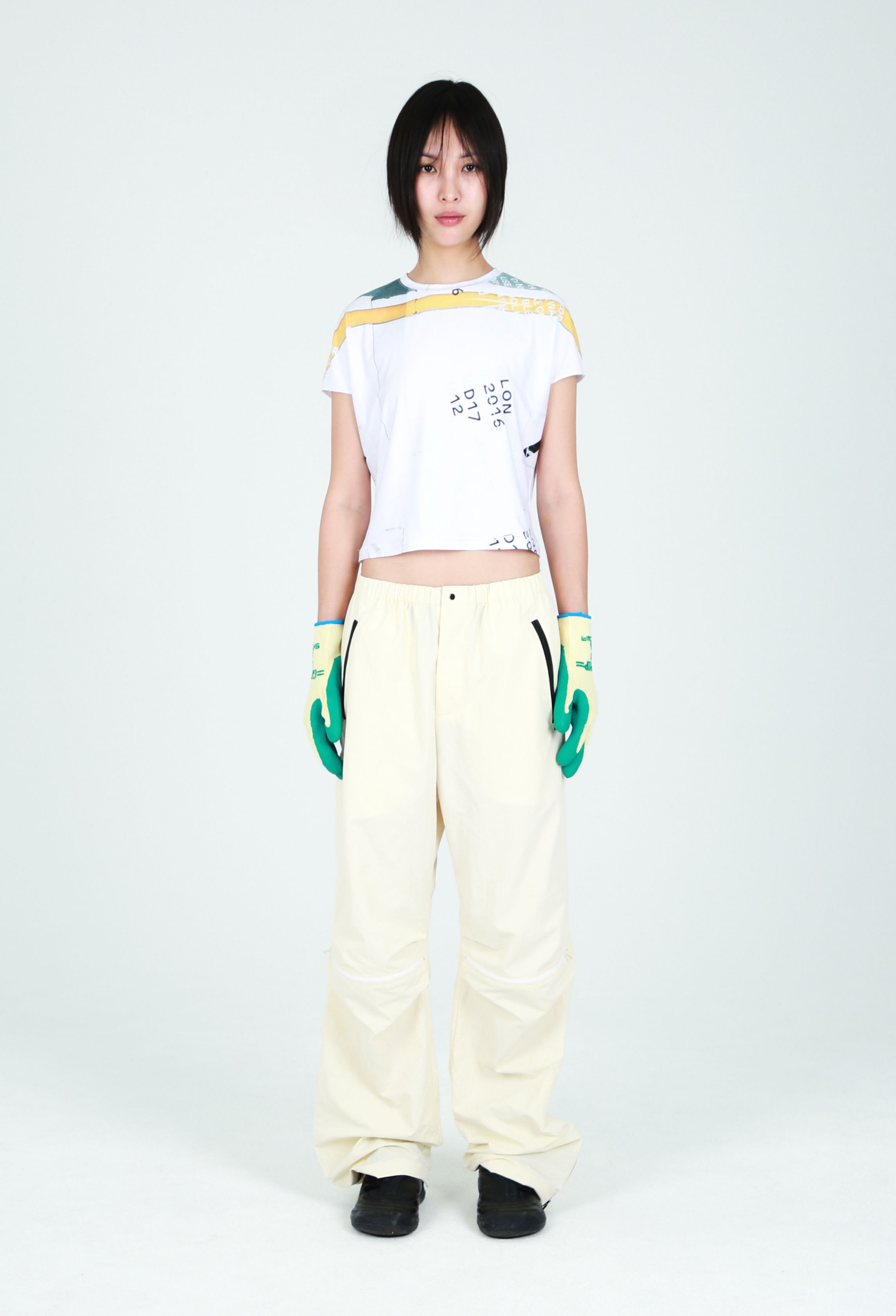 Pipe CROP JERSEY T-SHIRTS (WHITE) - 감도 깊은 취향 셀렉트샵 29CM