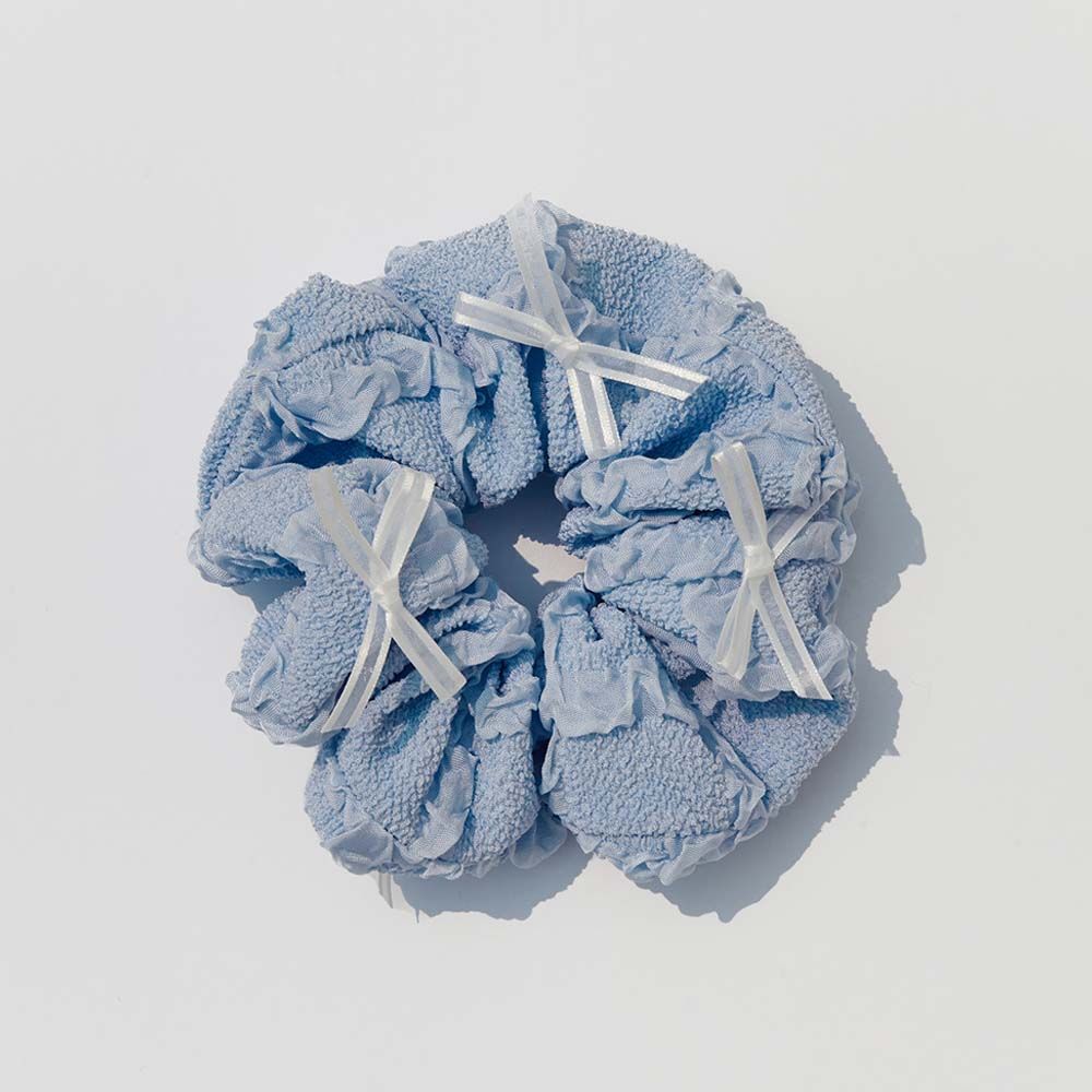 petit puff scrunchie - sky - 감도 깊은 취향 셀렉트샵 29CM