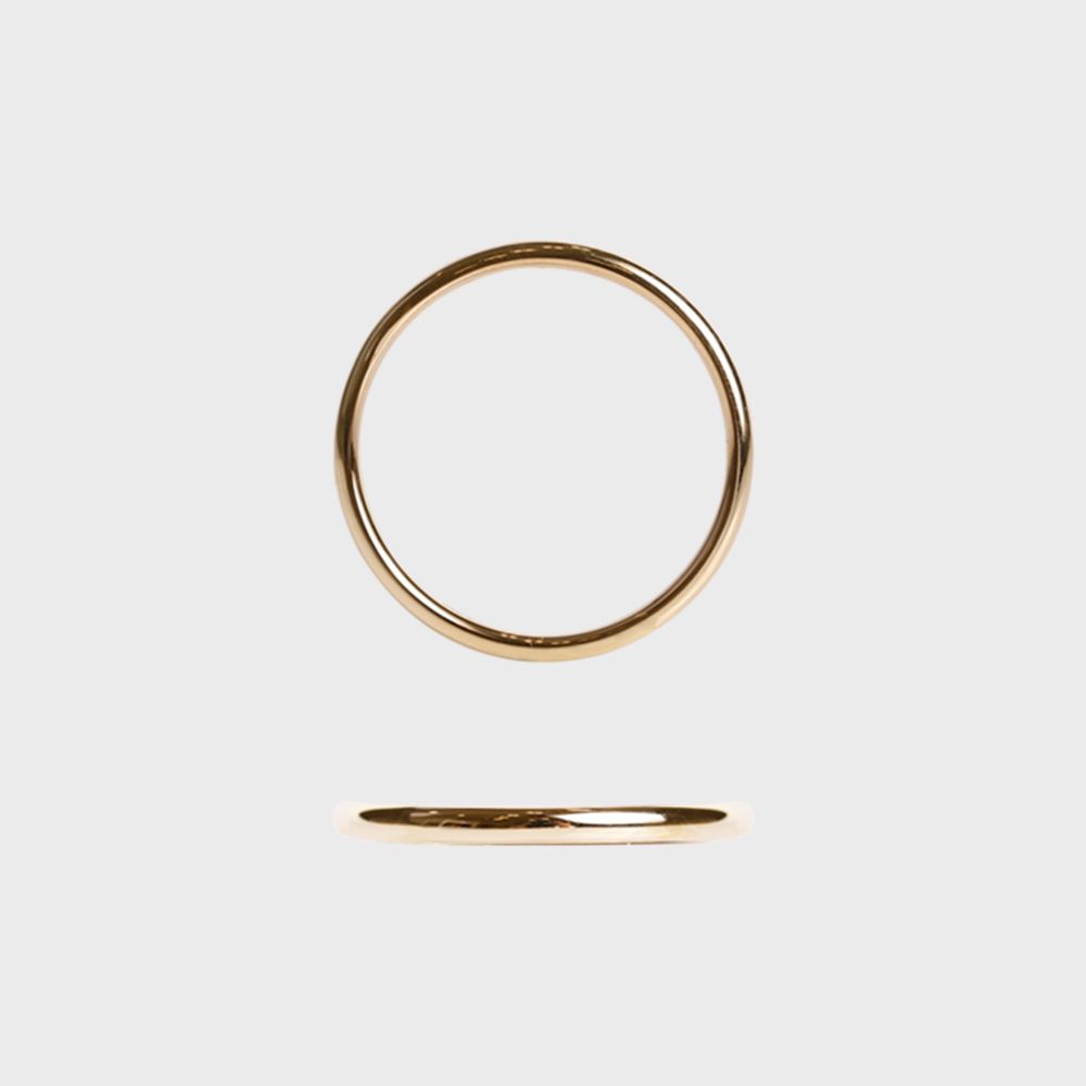 [14K GOLD] Plain ring - 감도 깊은 취향 셀렉트샵 29CM