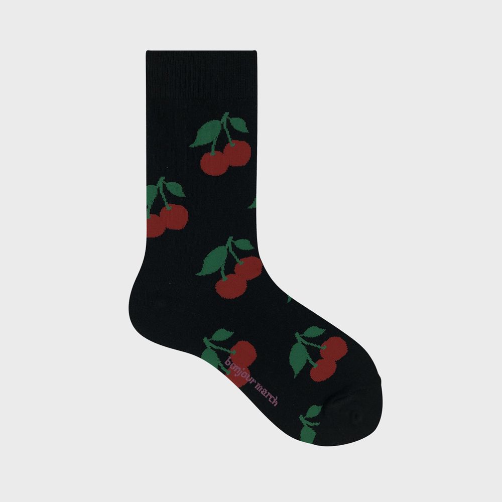 Cherry cherry socks - 감도 깊은 취향 셀렉트샵 29CM