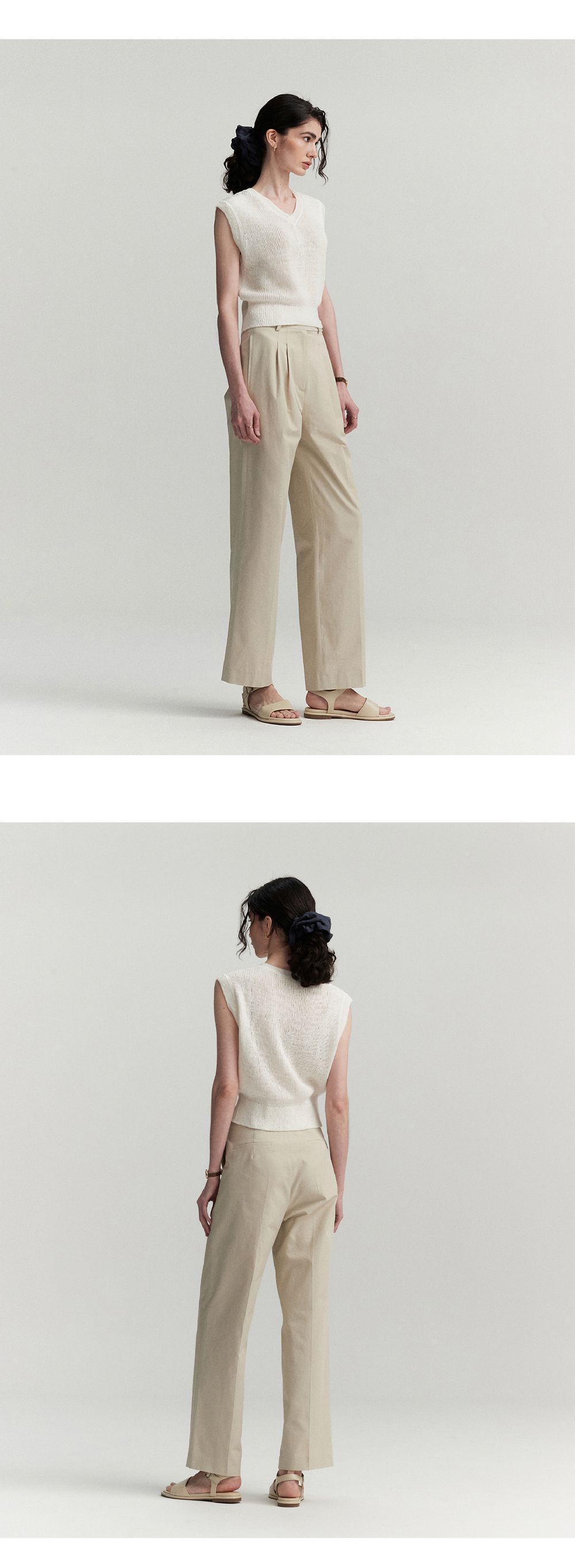 West Tuck Trousers (Misty Mint) - 감도 깊은 취향 셀렉트샵 29CM