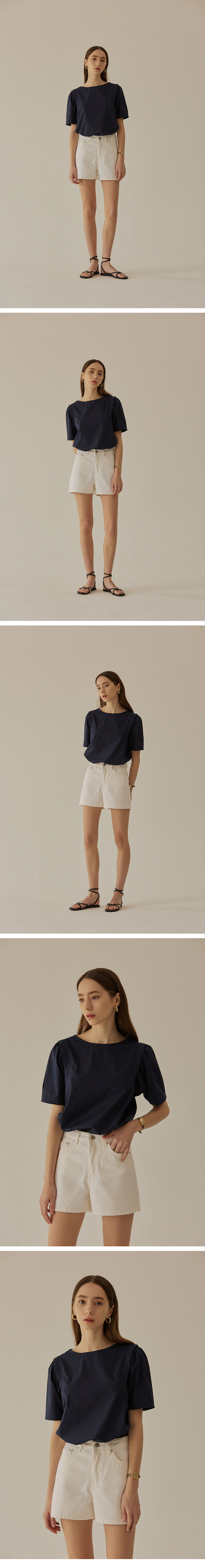 MUSE BLOUSE (HALF SLEEVE) (2colors) - 감도 깊은 취향 셀렉트샵 29CM