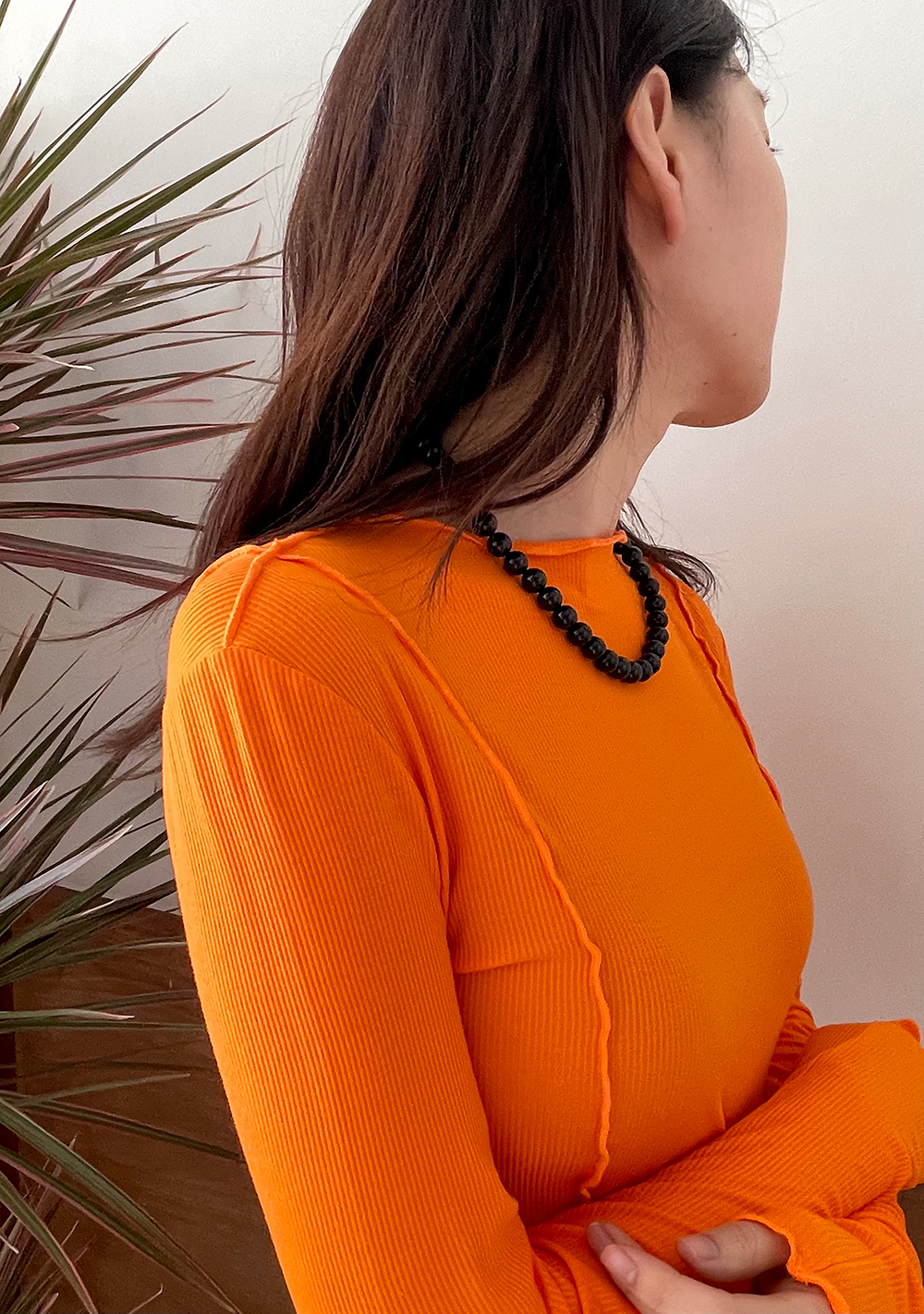 onyx ball necklace (2size) - 감도 깊은 취향 셀렉트샵 29CM