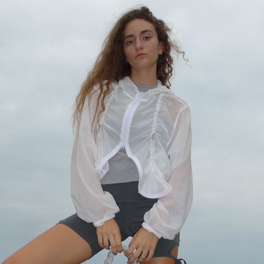 Shirring Sheer String Jumper_White - 감도 깊은 취향 셀렉트샵 29CM