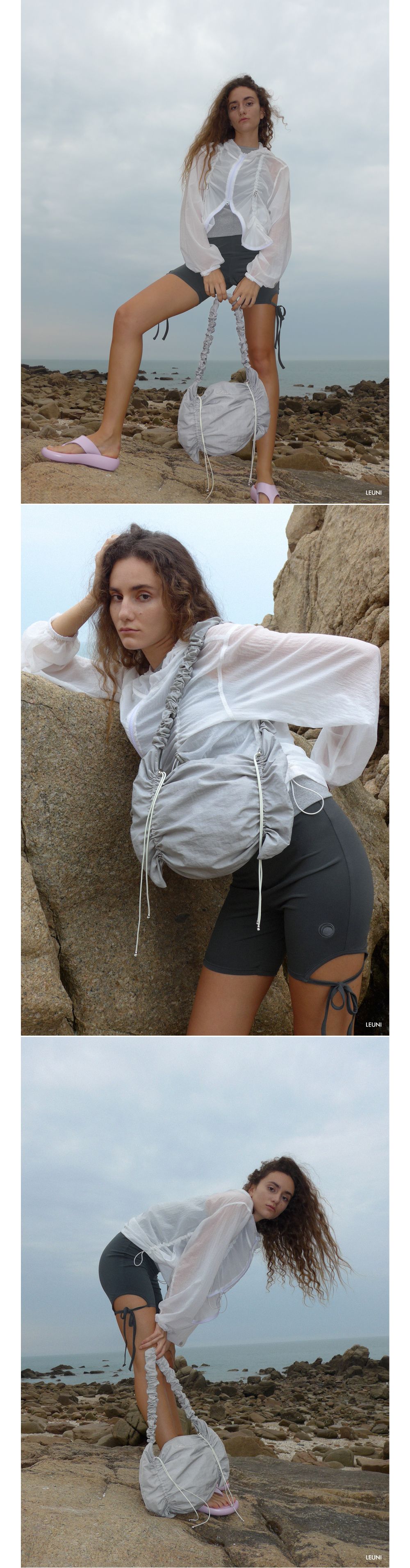 Shirring Sheer String Jumper_White - 감도 깊은 취향 셀렉트샵 29CM