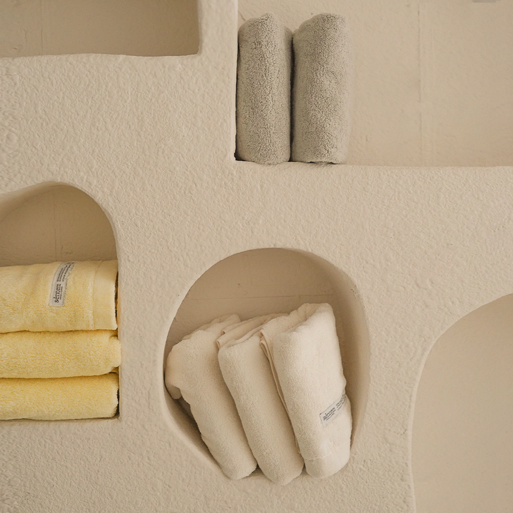 [천연 염색] 네추럴 테라피스트 타월 6P 컬러 선택 / 200g, 40수, 호텔 수건 - 감도 깊은 취향 셀렉트샵 29CM