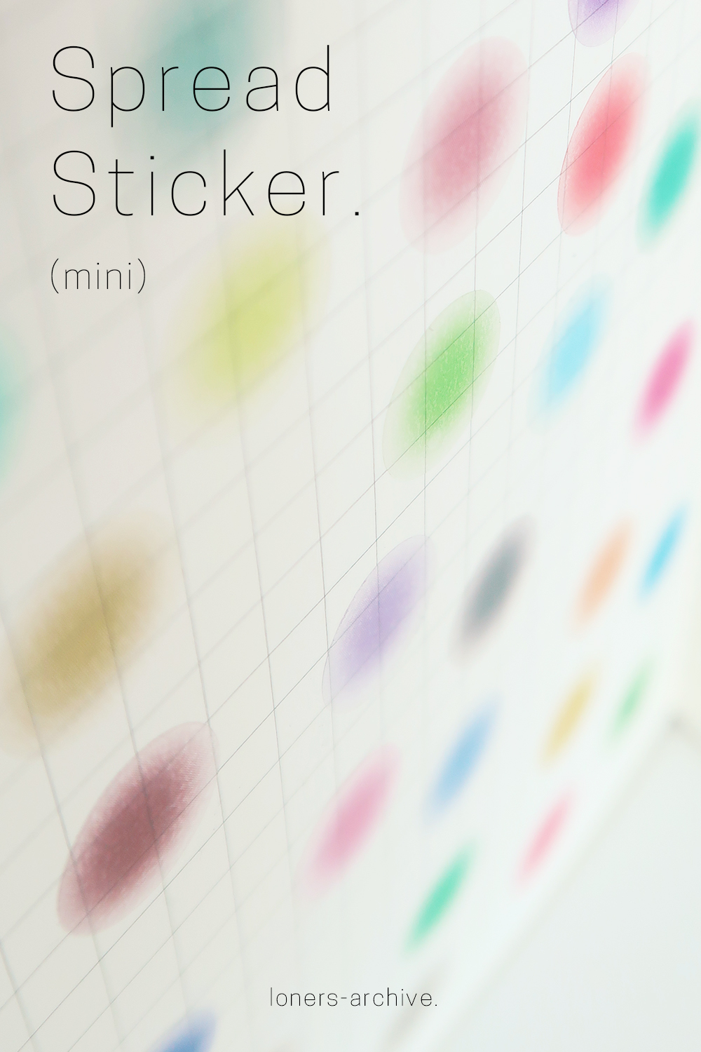 Spread sticker (mini) - 감도 깊은 취향 셀렉트샵 29CM