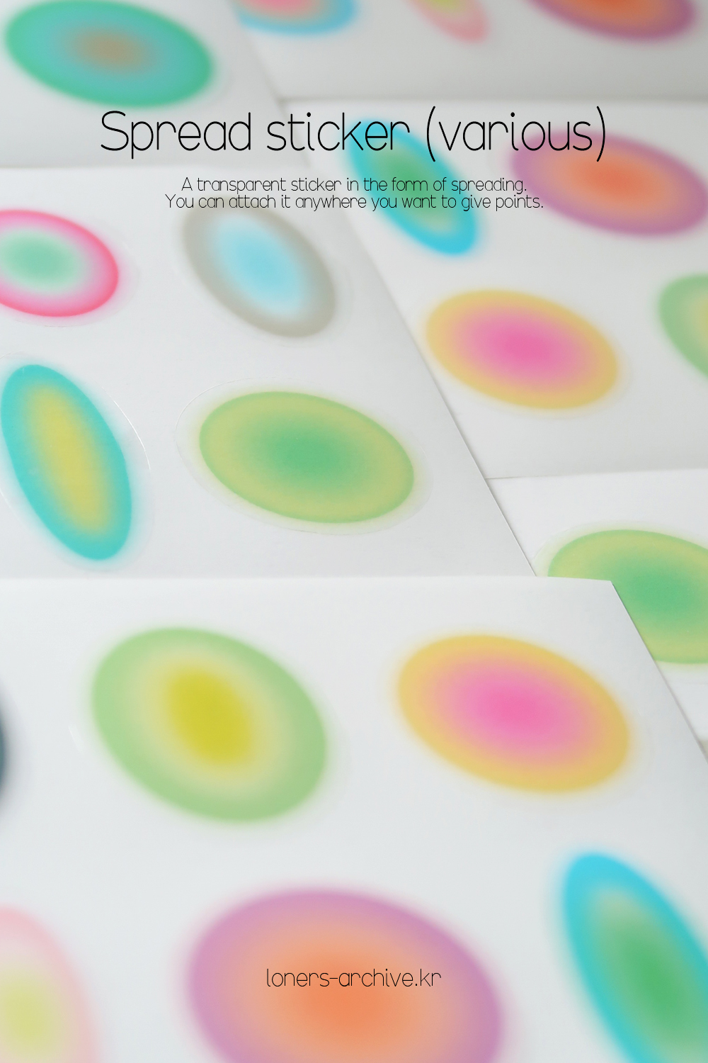 Spread sticker (various) - 감도 깊은 취향 셀렉트샵 29CM
