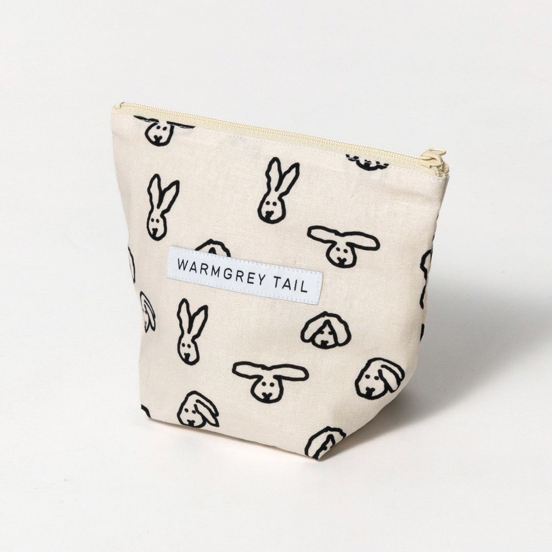 BUNNY STANDING POUCH - IVORY (3size) - 감도 깊은 취향 셀렉트샵 29CM