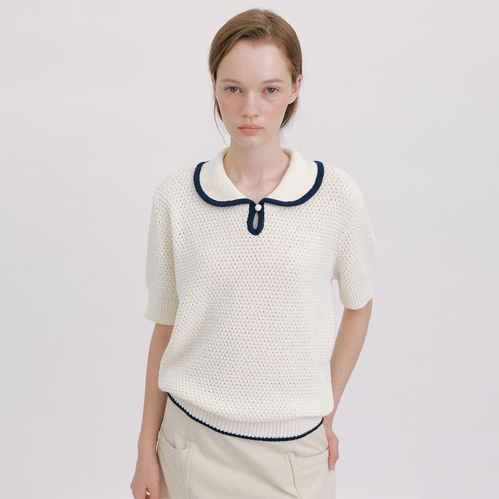 Soy Collar Short Knit (Ivory) - 감도 깊은 취향 셀렉트샵 29CM