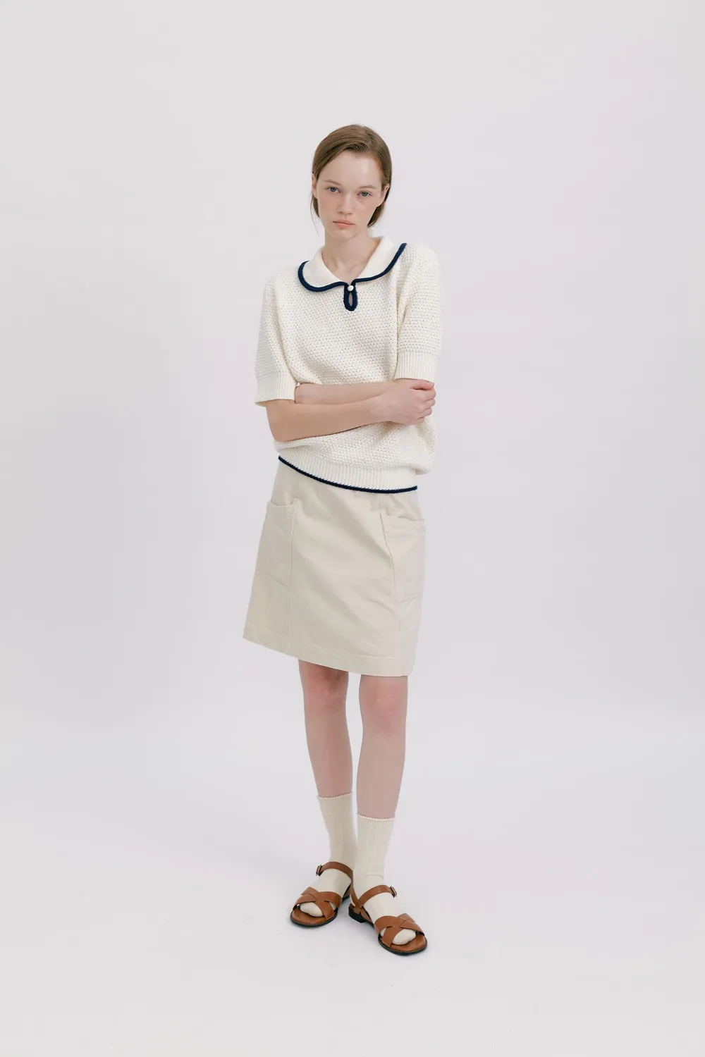 Soy Collar Short Knit (Ivory) - 감도 깊은 취향 셀렉트샵 29CM