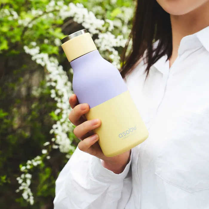 캐나다 아소부 진공스텐 보온보냉 텀블러 460ML 어반 파스텔 옐로우 - 감도 깊은 취향 셀렉트샵 29CM