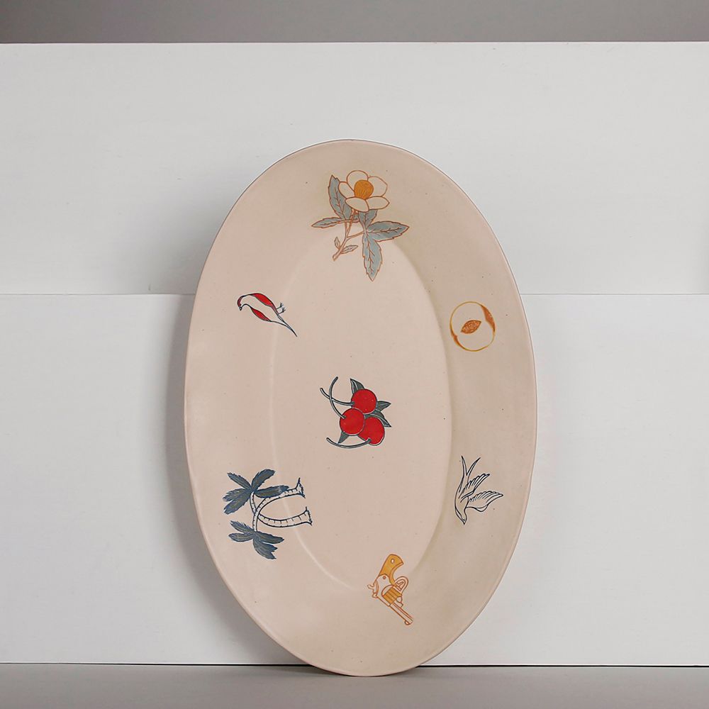 Dear plate medium Peach - 감도 깊은 취향 셀렉트샵 29CM