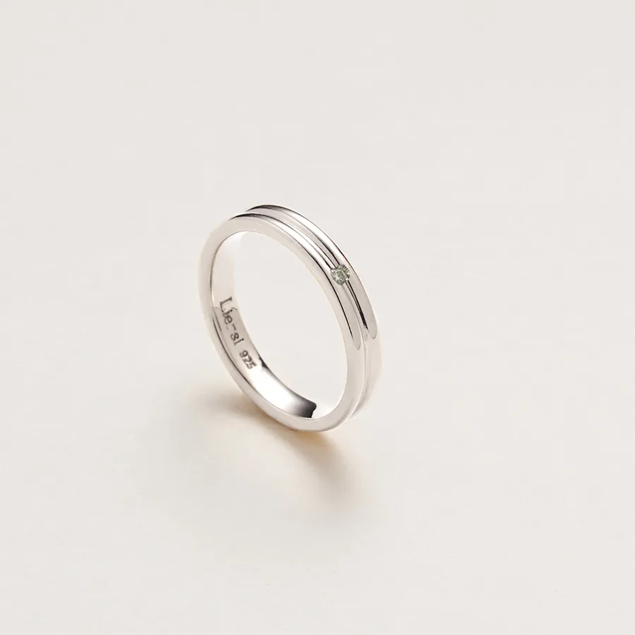 Facade 1 diamond Line Ring 파사드 1diamond 라인 반지(1-30호) - 감도 깊은 취향 셀렉트샵 29CM