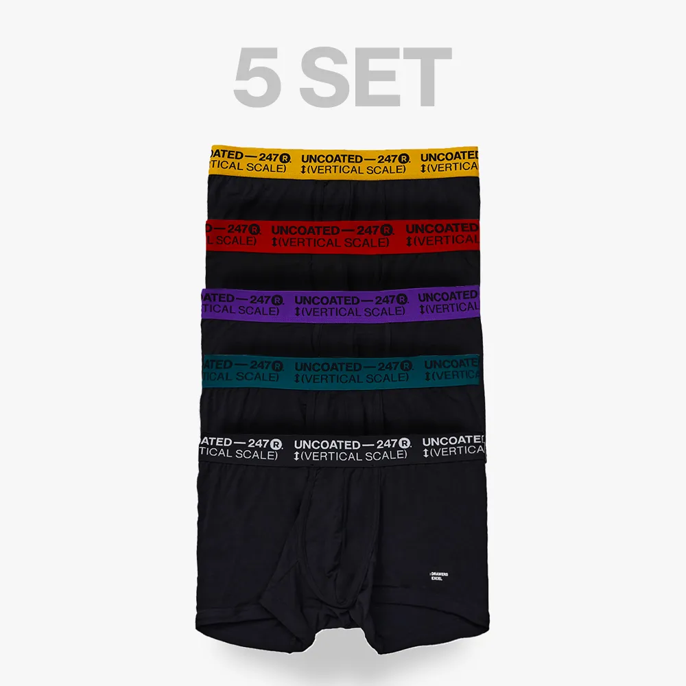 [5PACK] 맨즈 모달 드로즈 엑셀 팬티 세트 - 감도 깊은 취향 셀렉트샵 29CM