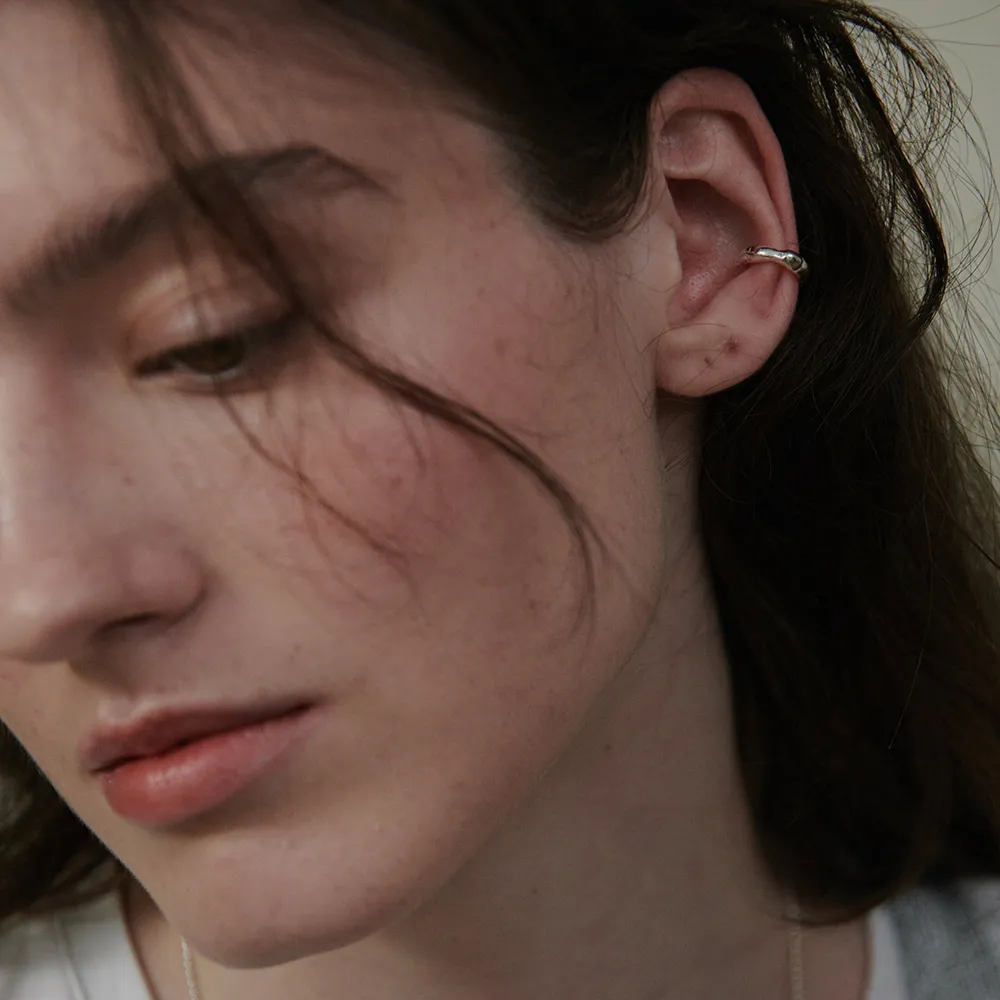 [925 silver] Deux.silver.90 / bambou earcuff (2 color) - 감도 깊은 취향 셀렉트샵 29CM