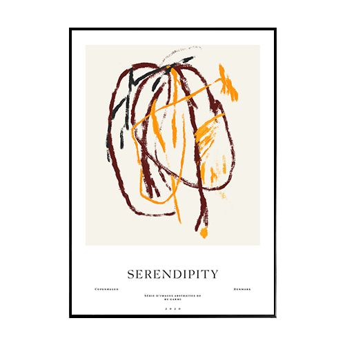 [THE POSTER CLUB] 세런디피티 50x70 [프레임포함가] - 감도 깊은 취향 셀렉트샵 29CM