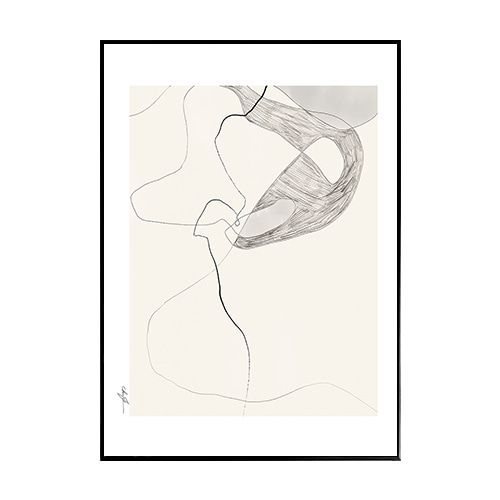 [THE POSTER CLUB] 웨이브스 50x70[프레임포함가] - 감도 깊은 취향 셀렉트샵 29CM