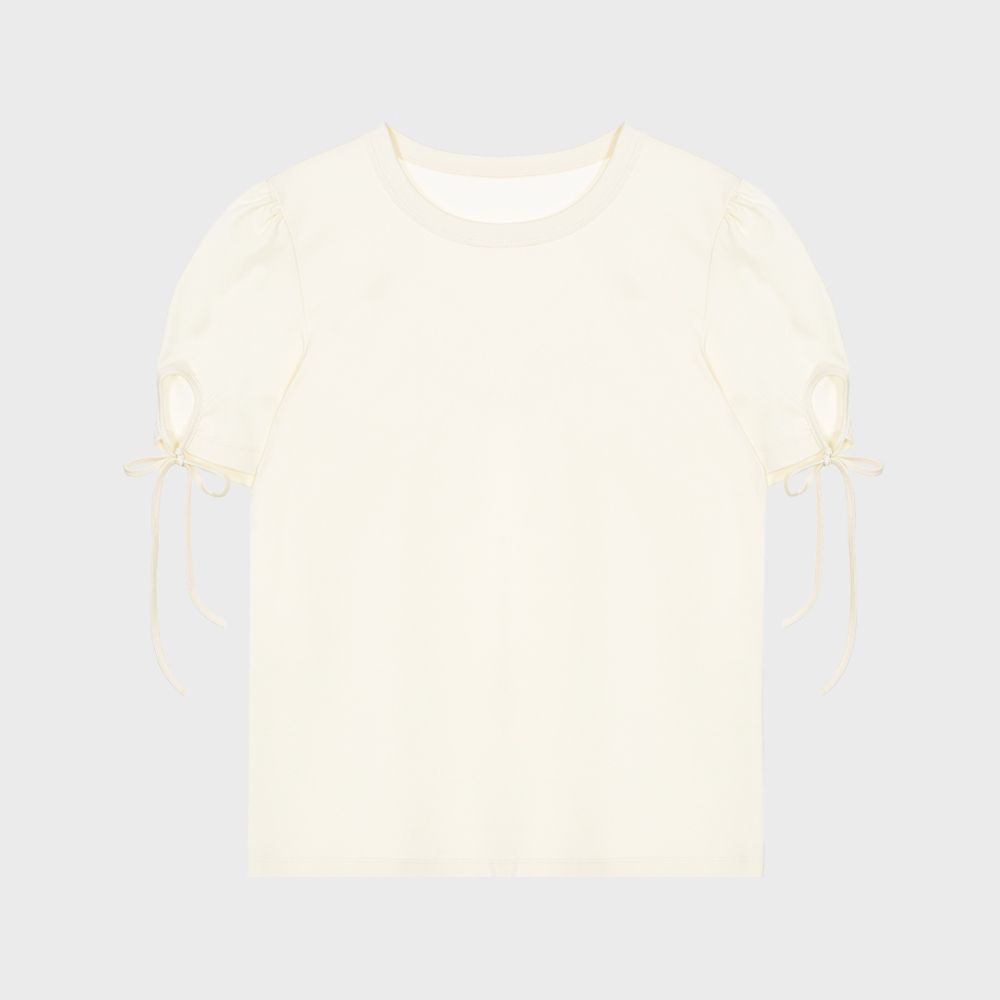 PUFF SHOULDER TEE (IVORY) - 감도 깊은 취향 셀렉트샵 29CM