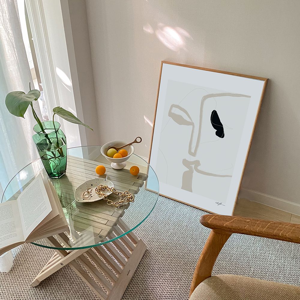 [THE POSTER CLUB] 키스 KISS 50x70 [프레임포함가] - 감도 깊은 취향 셀렉트샵 29CM