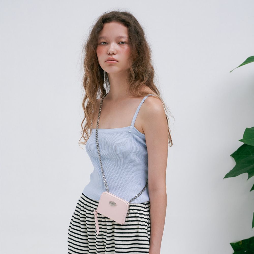 fle chain wallet - light pink - 감도 깊은 취향 셀렉트샵 29CM