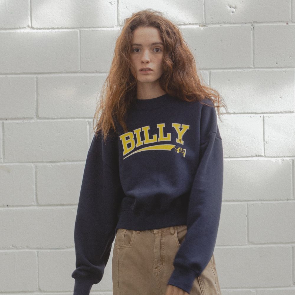 BILLY Sweat Shirt (Navy) - 감도 깊은 취향 셀렉트샵 29CM
