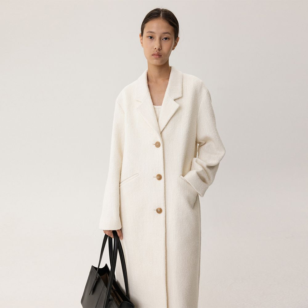 FW23 Single Coat White - 감도 깊은 취향 셀렉트샵 29CM