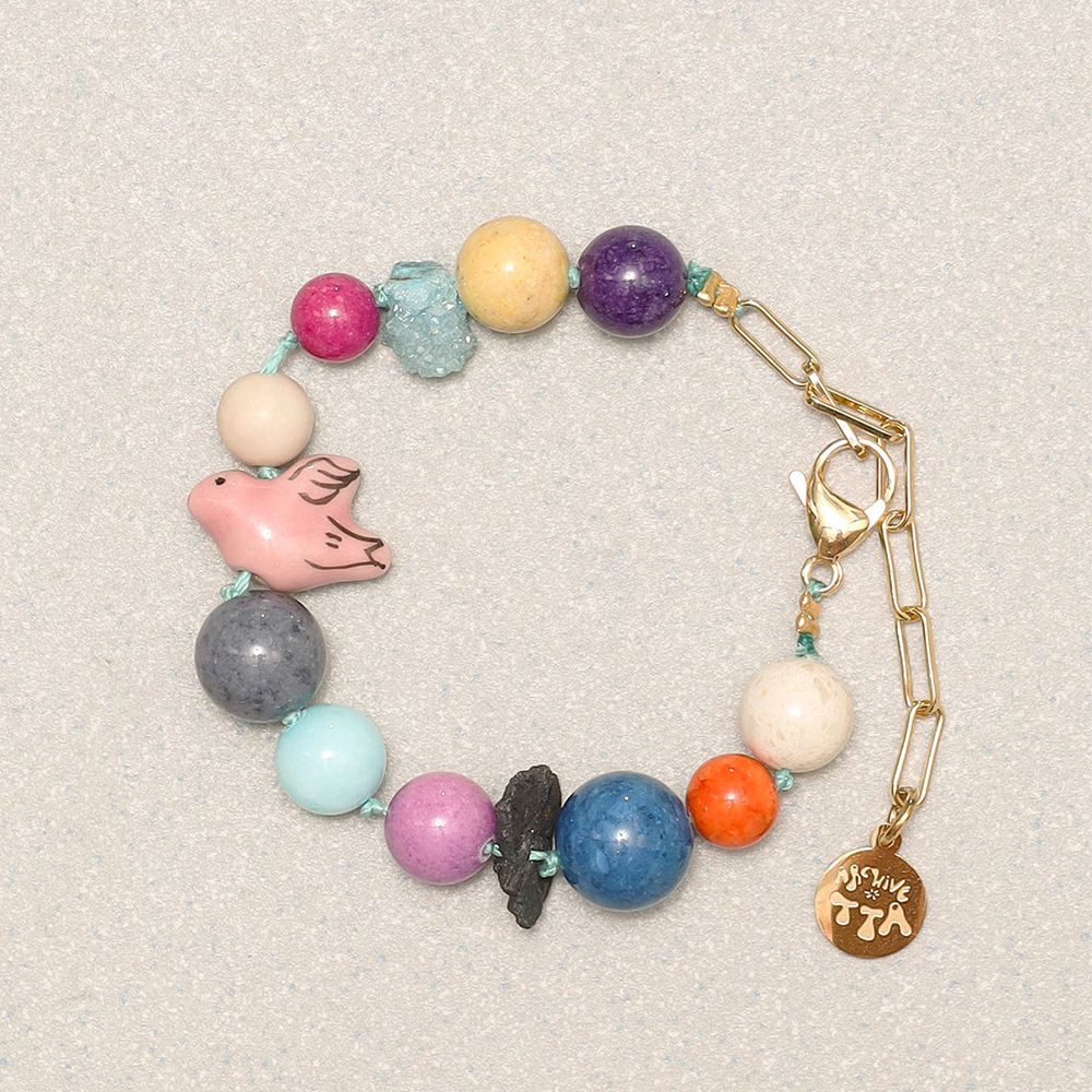 GEM PIPI BRACELET : ARCHIVE-051-PINK - 감도 깊은 취향 셀렉트샵 29CM
