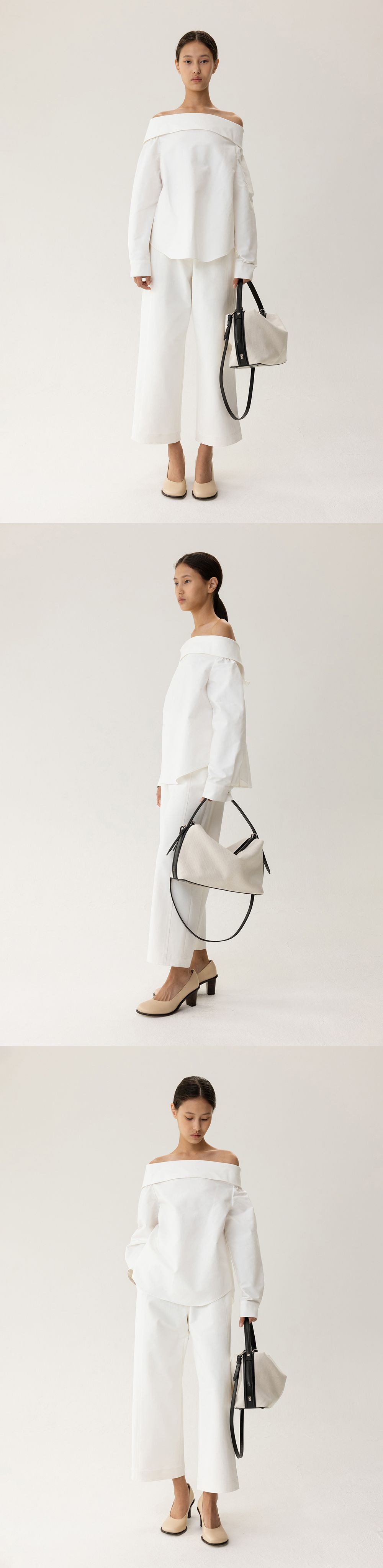 FW23 Highwaist Barrel Trouser Off-White - 감도 깊은 취향 셀렉트샵 29CM