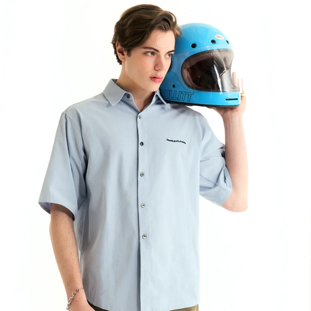베이직 옥스포드 셔츠 Light Blue 감도 깊은 취향 셀렉트샵 29cm