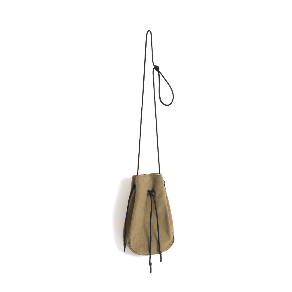Canvas Drawstring Bag Coyote - 감도 깊은 취향 셀렉트샵 29CM