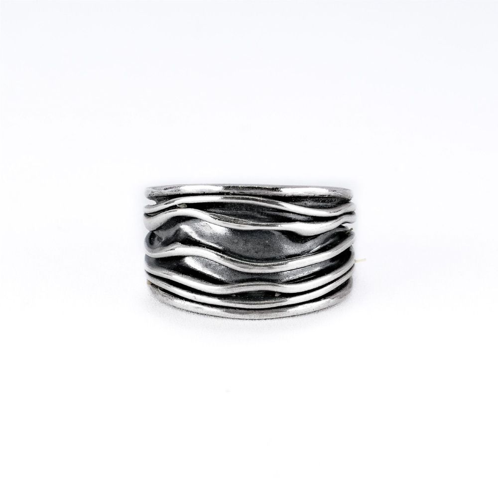 [BTㅁ JungKㅁㅁㅁ 착용] HR 217R_Silver Layered Ring (Silver 925) - 감도 깊은 취향 셀렉트샵 29CM
