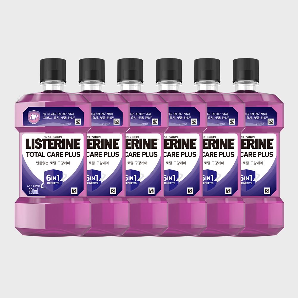리스테린 토탈케어 플러스 250ml x6 - 감도 깊은 취향 셀렉트샵 29CM