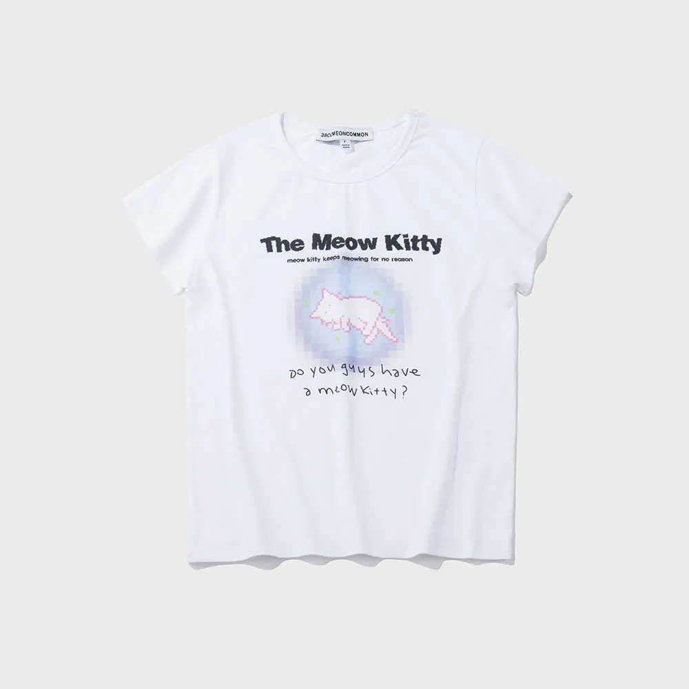 Kitch kitty T-shirts - 감도 깊은 취향 셀렉트샵 29CM