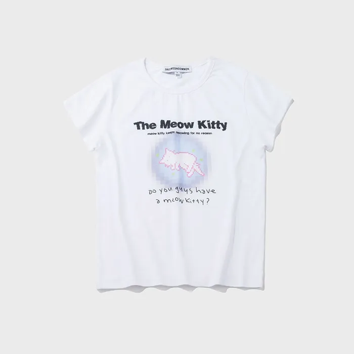 Kitch kitty T-shirts - 감도 깊은 취향 셀렉트샵 29CM