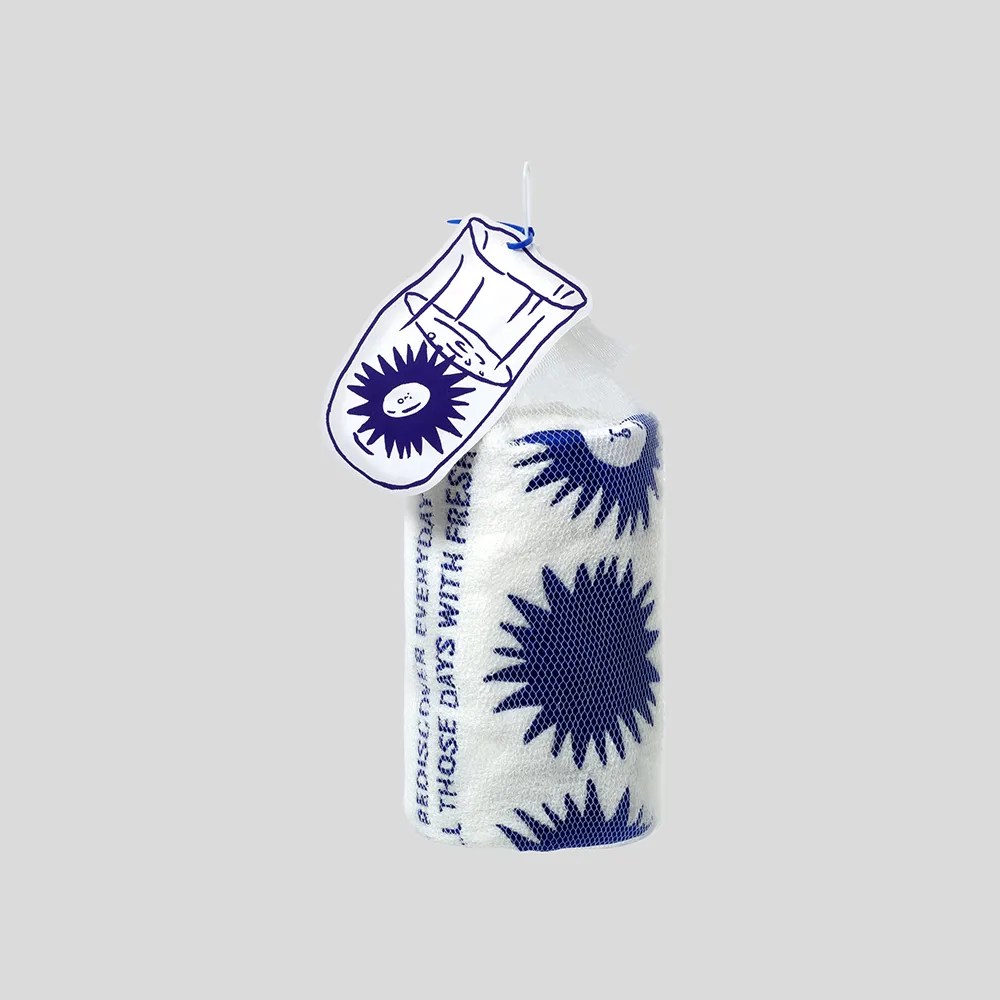 blue face towel (1ea) - 감도 깊은 취향 셀렉트샵 29CM