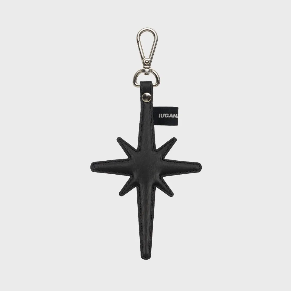 Glossy Star Keyring (Black) - 감도 깊은 취향 셀렉트샵 29CM