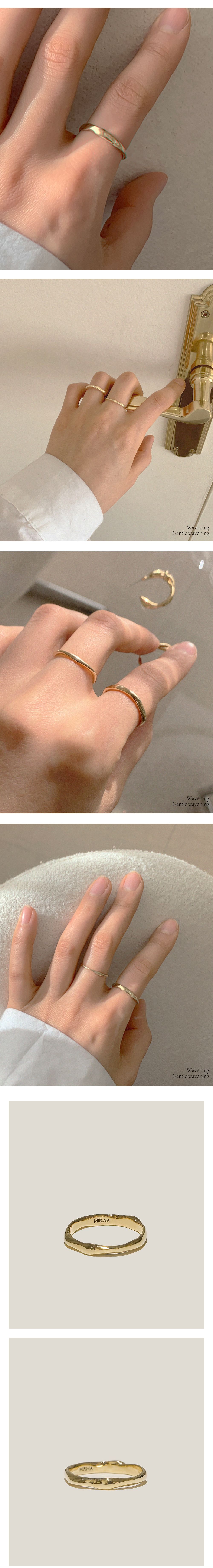 14K _ Wave ring - 감도 깊은 취향 셀렉트샵 29CM