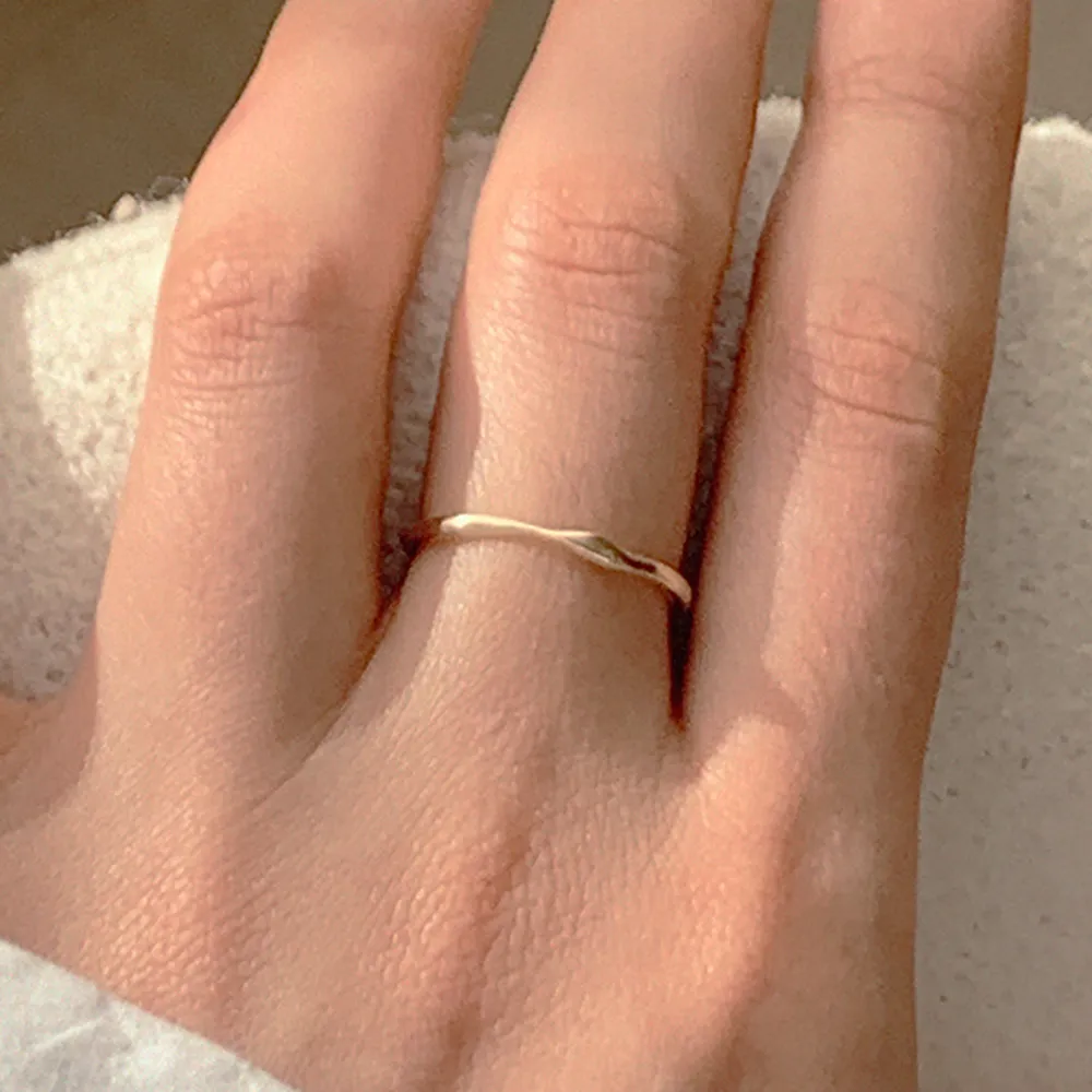 14K _ Gentle wave ring - 감도 깊은 취향 셀렉트샵 29CM